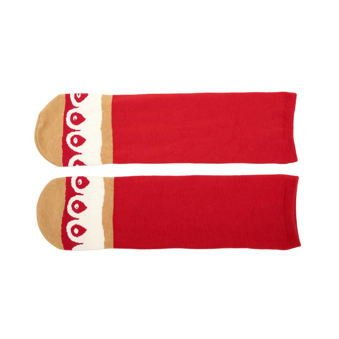 SUKENO CHERRY CREAM DOUGHNUT SOCKS - Life Soleil