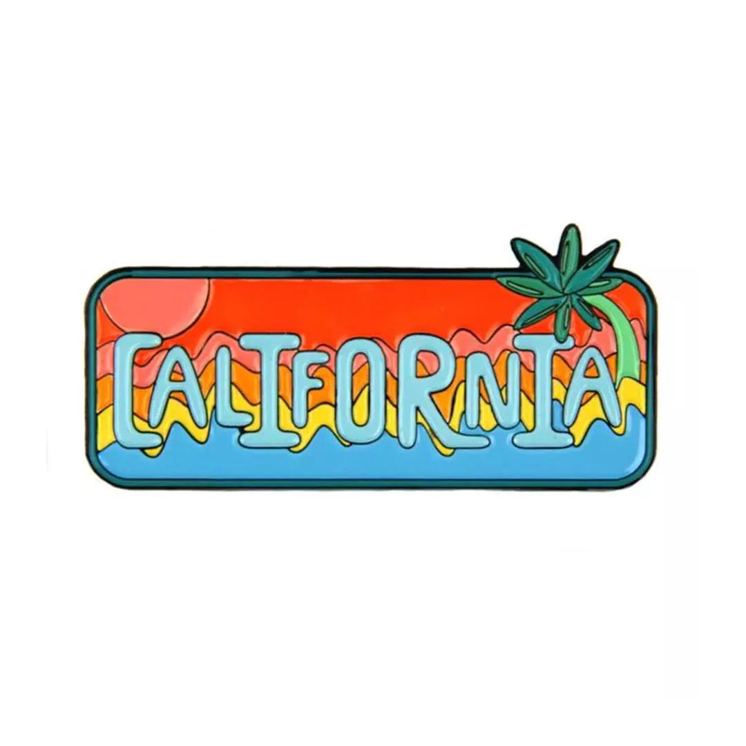 MOKUYOBI CALIFORNIA ENAMEL PIN - Life Soleil