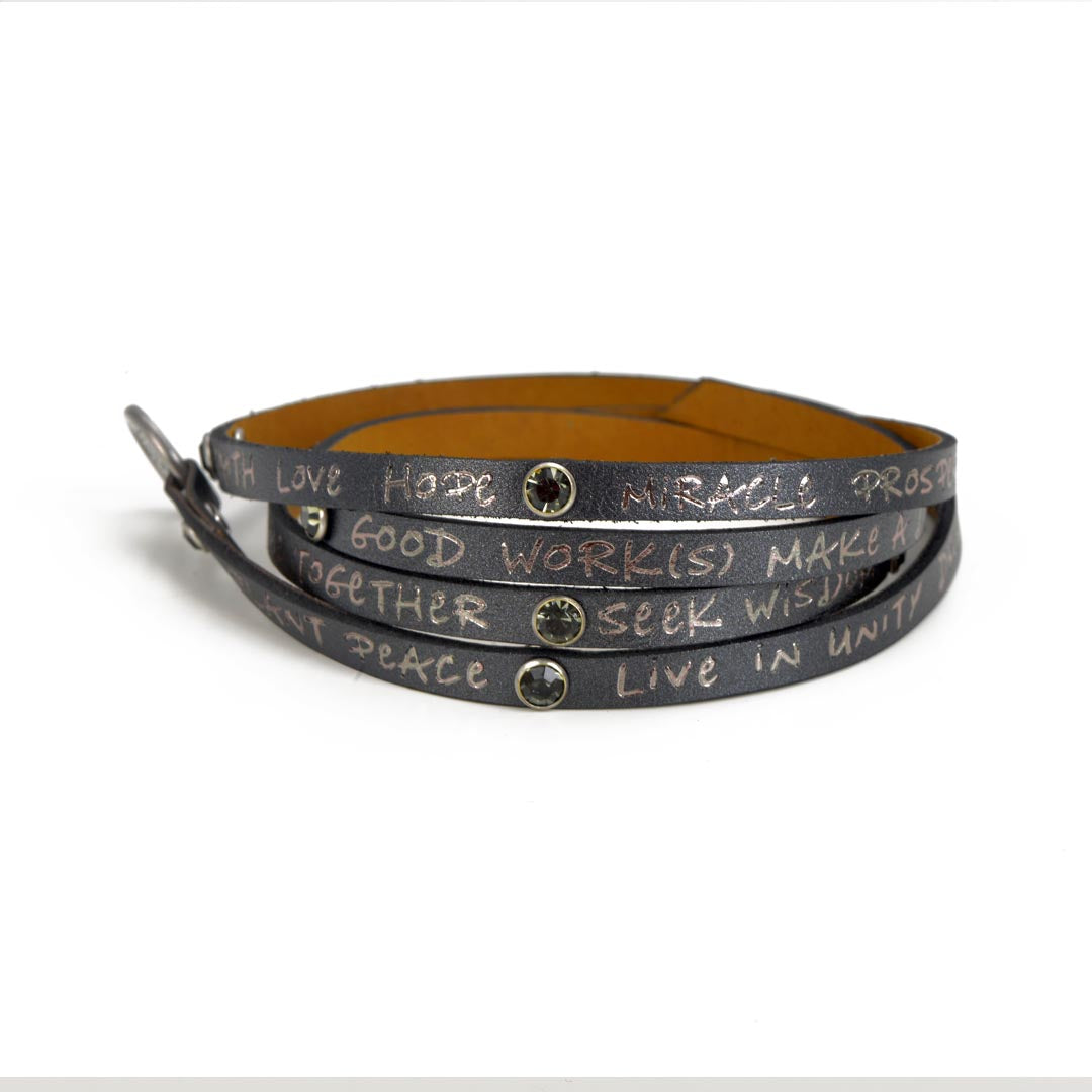GOOD WORK(S) "YOU ARE" WRAP AROUND BRACELETS - Life Soleil