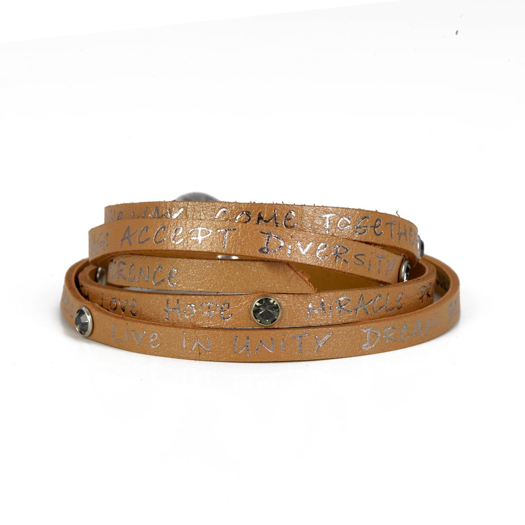 GOOD WORK(S) "YOU ARE" WRAP AROUND BRACELETS - Life Soleil