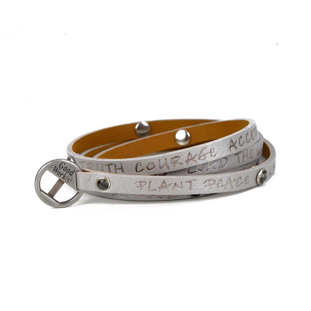 GOOD WORK(S) "YOU ARE" WRAP AROUND BRACELETS - Life Soleil