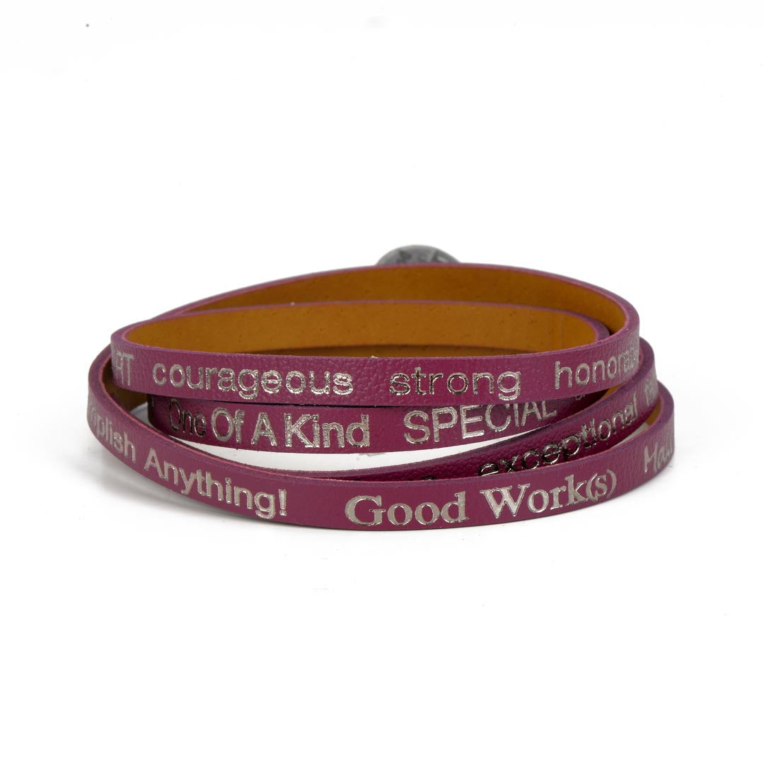GOOD WORK(S) "PEACEFUL" WRAP AROUND BRACELETS - Life Soleil