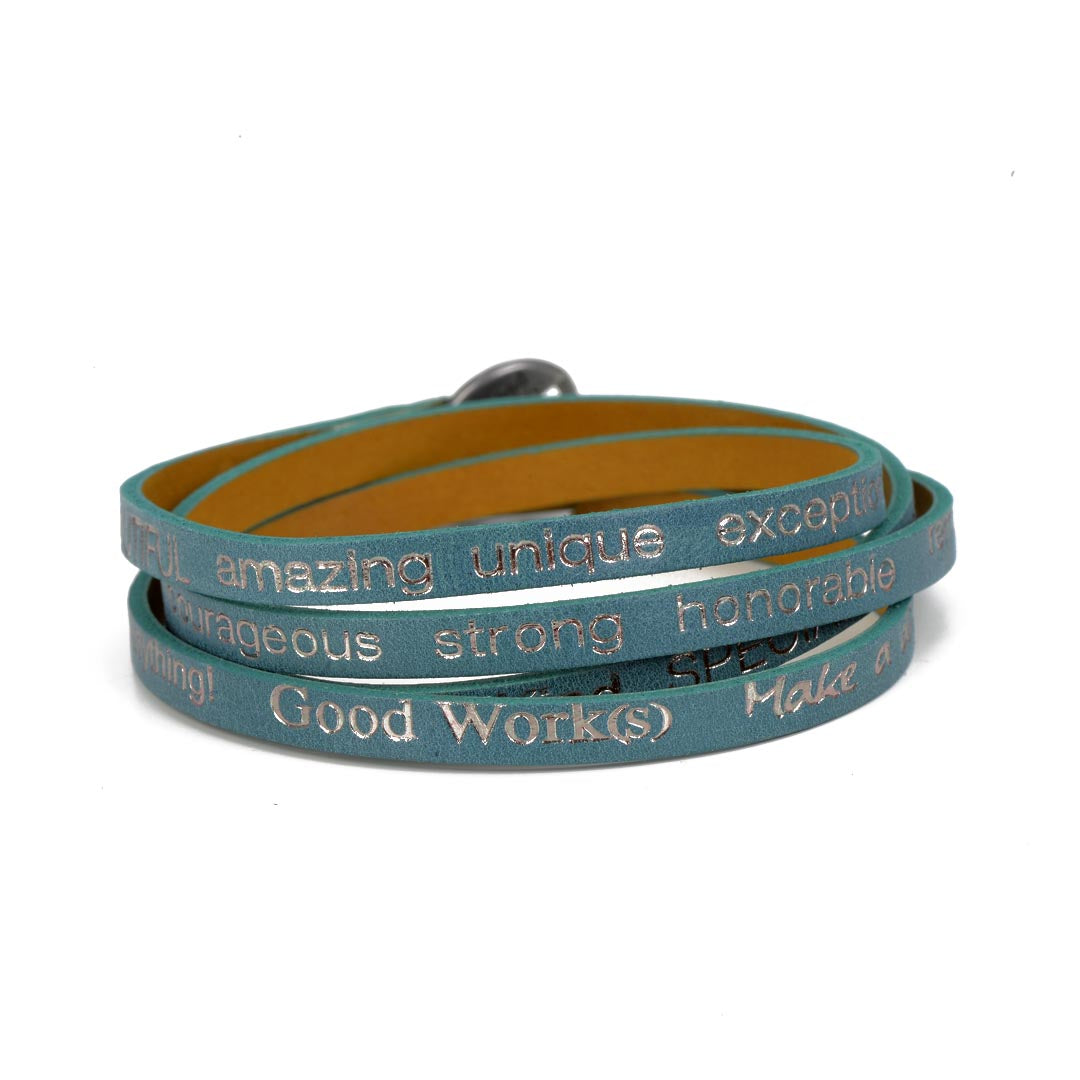 GOOD WORK(S) "PEACEFUL" WRAP AROUND BRACELETS - Life Soleil
