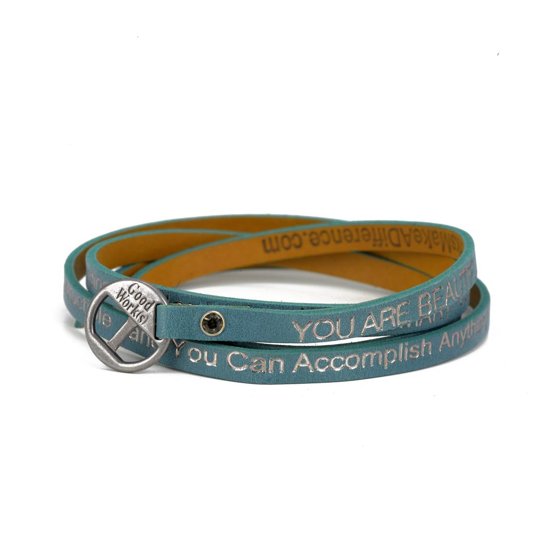 GOOD WORK(S) "PEACEFUL" WRAP AROUND BRACELETS - Life Soleil